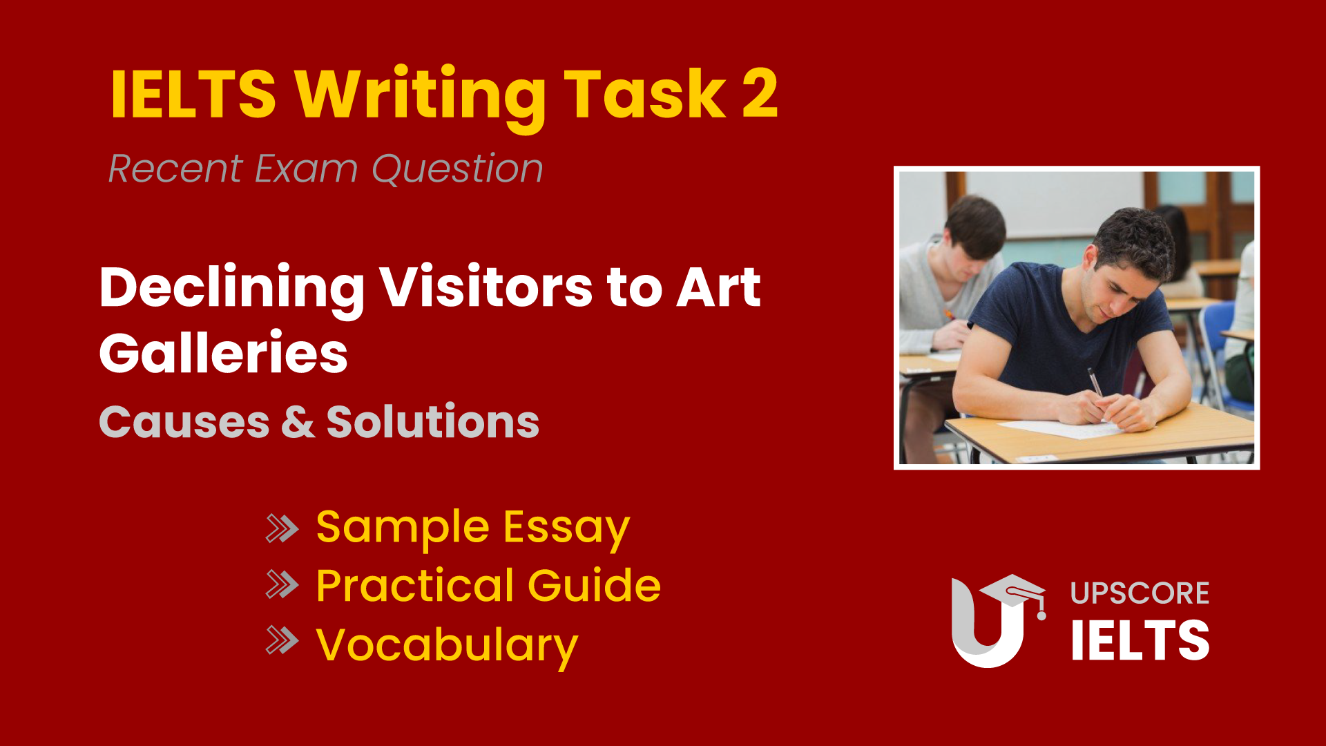 Declining Art Gallery Visitors: Causes and Solutions IELTS Essay (Band ...