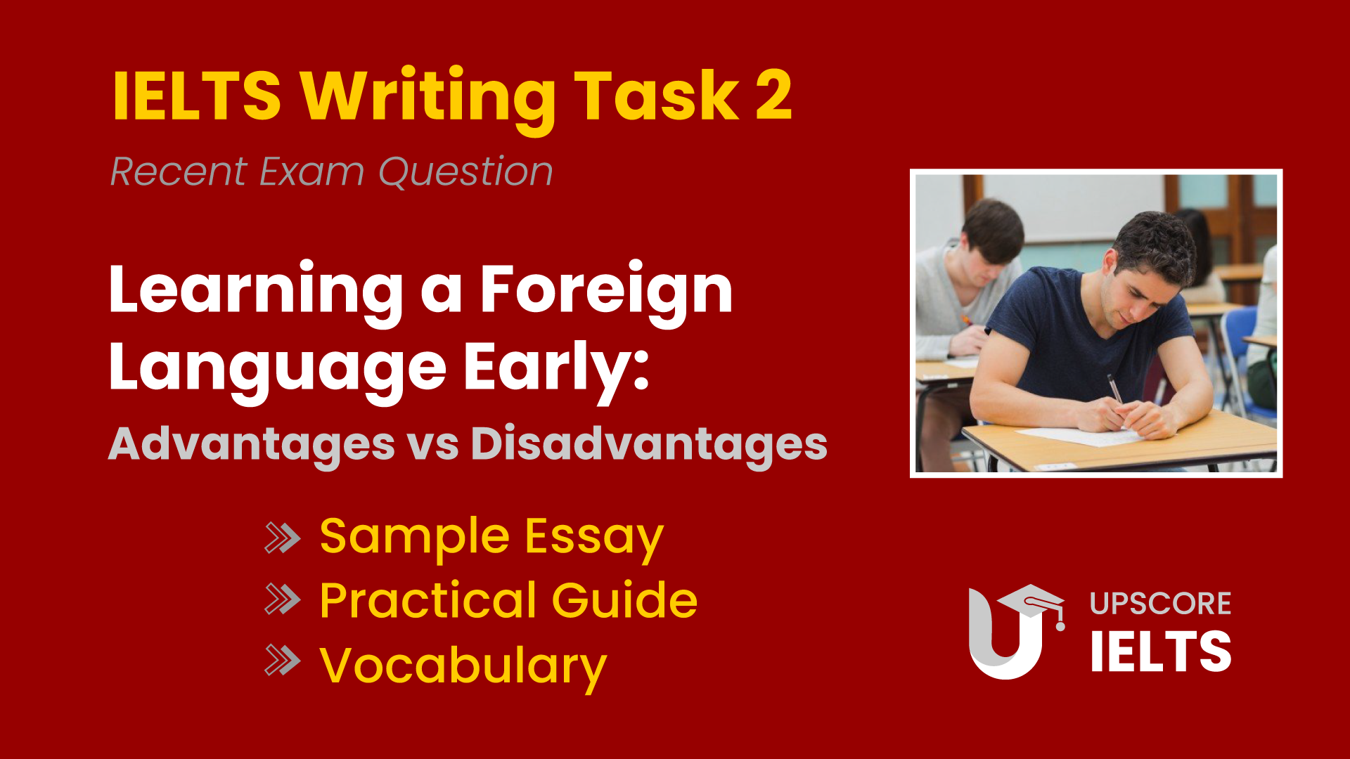 Learning a Foreign Language Early: Advantages vs Disadvantages – IELTS Writing Task 2 Guide ...