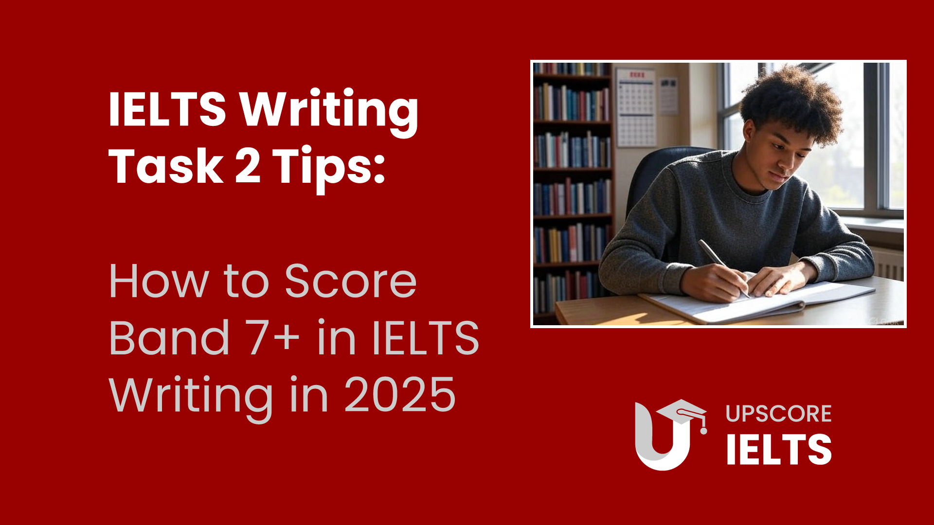 IELTS Writing Task 2 Tips: How to Score Band 7+ in 2025 - UpScore IELTS ...
