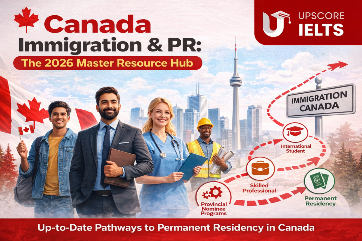 Canada Immigration & PR: The 2026 Master Resource Hub - UpScore IELTS ...